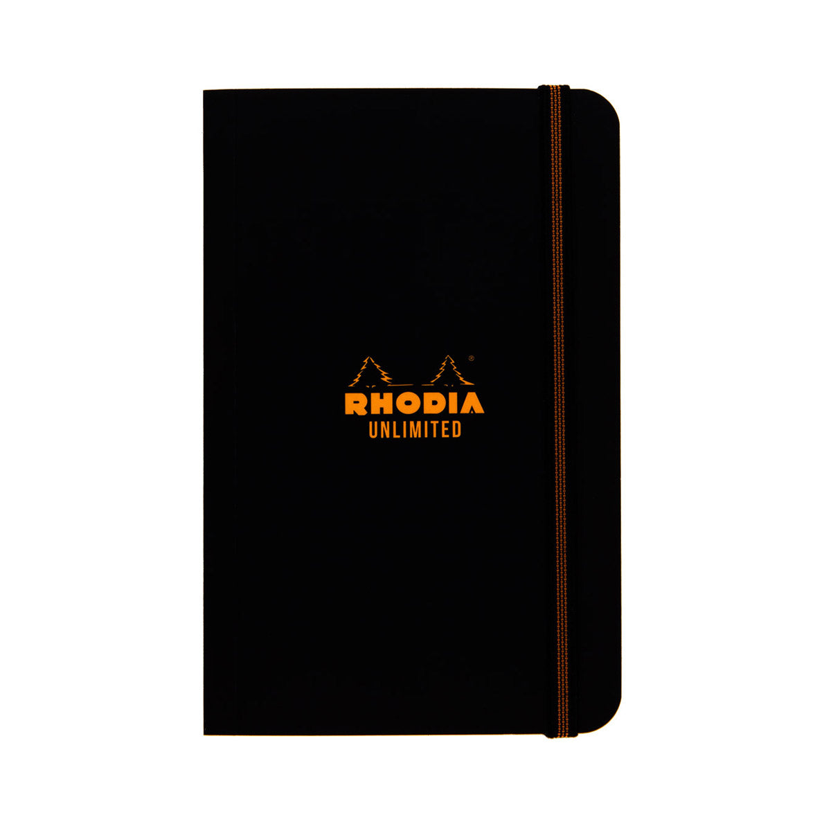 Rhodia Unlimited Pocket Notebook 9 x 14 cm Black, Ruled – UNFADE