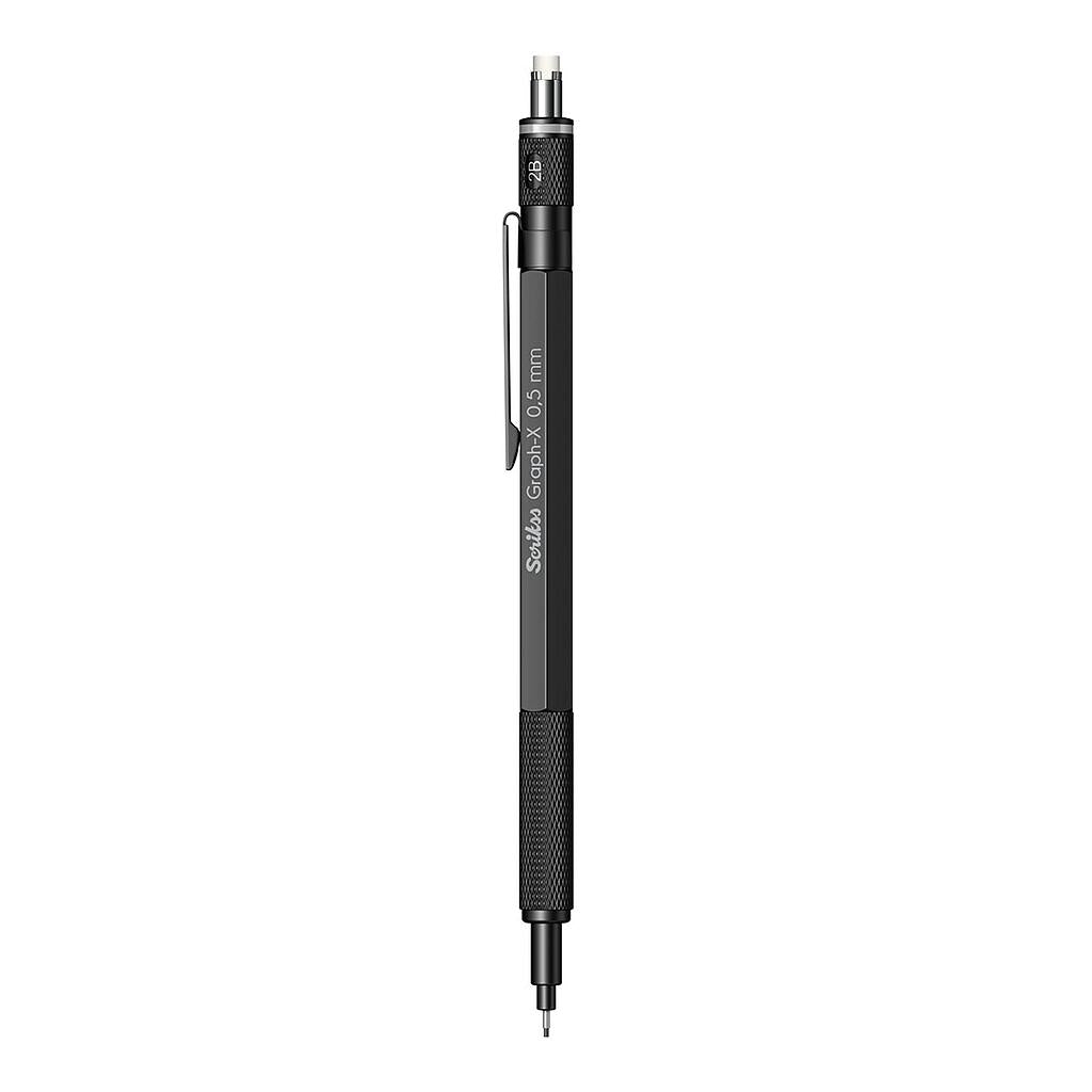 Scrikss Graph-X Mechanical Pencil 0.5 mm, Black – UNFADE