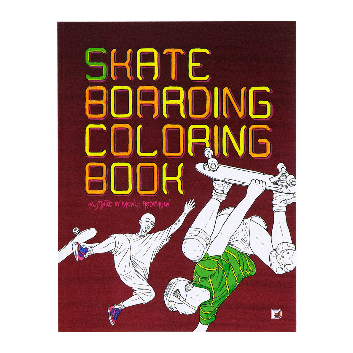 Skateboarding Coloring Book – UNFADE