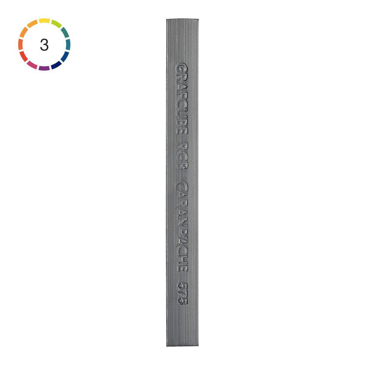Caran d'Ache Grafcube RGB Water-soluble Graphite Stick 10 mm – UNFADE