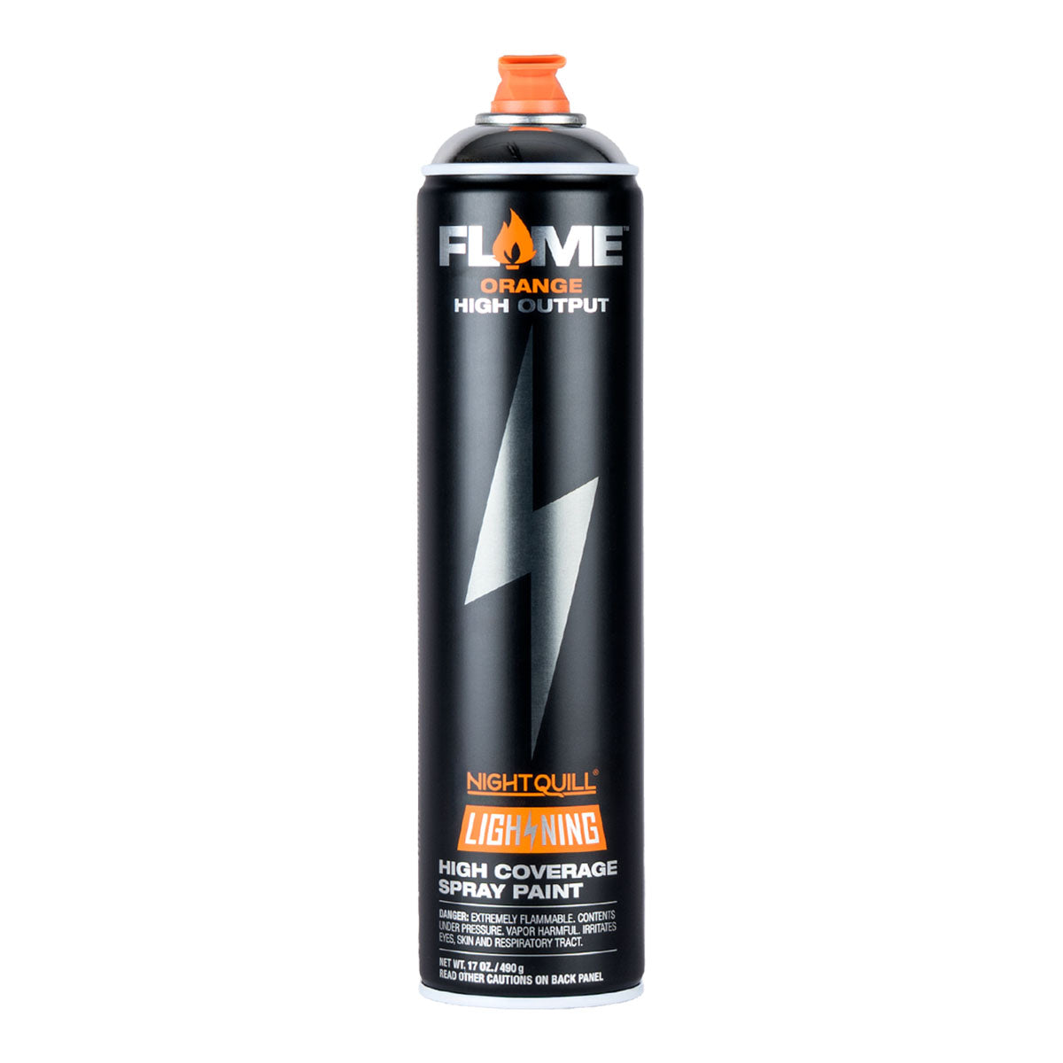 Flame Orange Lightning Chrome Spray Paint 600 ml – UNFADE